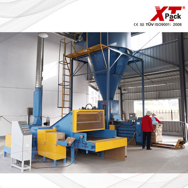 XTY-600W7585-25 Small-sized Full Automatic Balers with Cyclone for ...